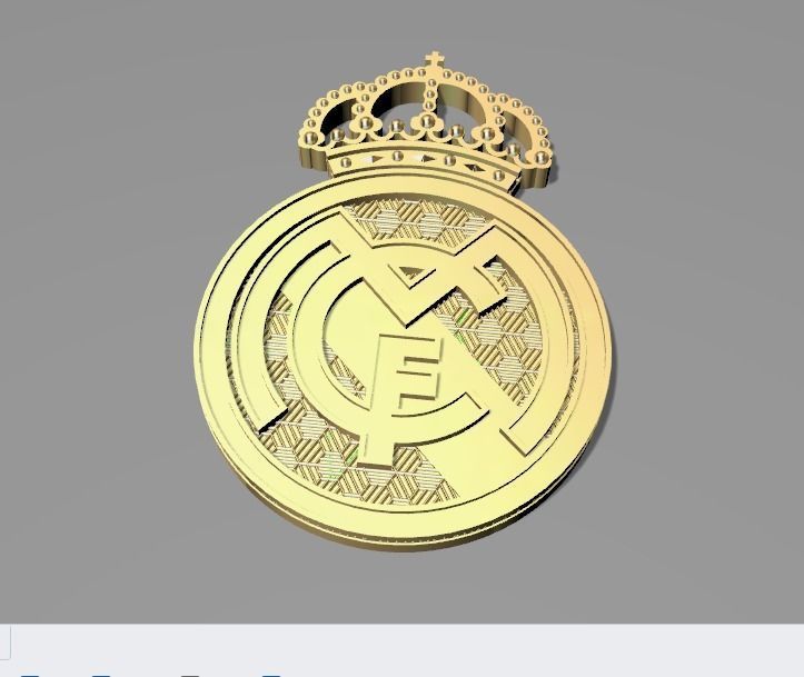 ESCUDO REAL MADRID 3D model | CGTrader