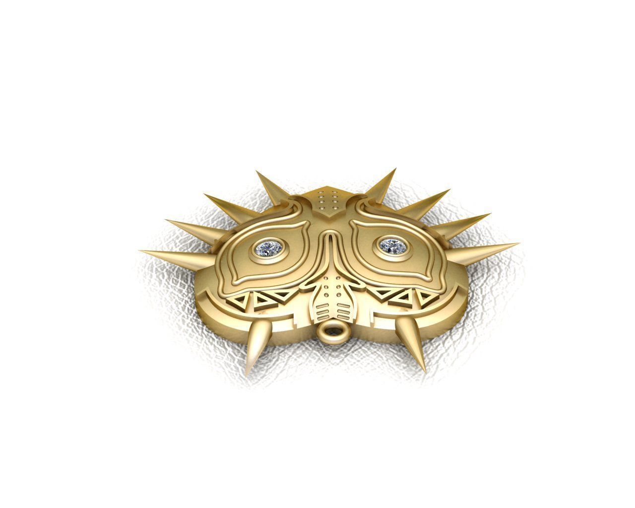 Majoras Mask Medal 3D model 3D printable | CGTrader