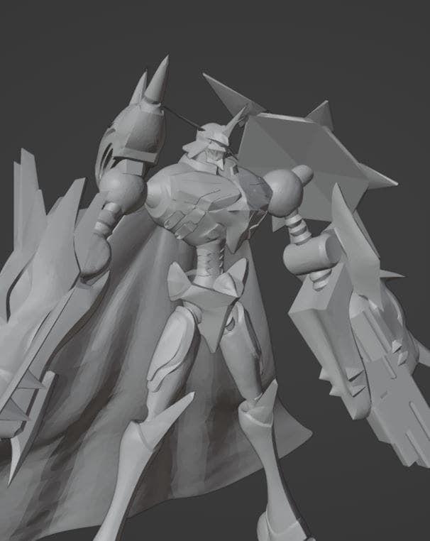OMEGAMON ALTER - 3D PRINT 3D model 3D printable | CGTrader