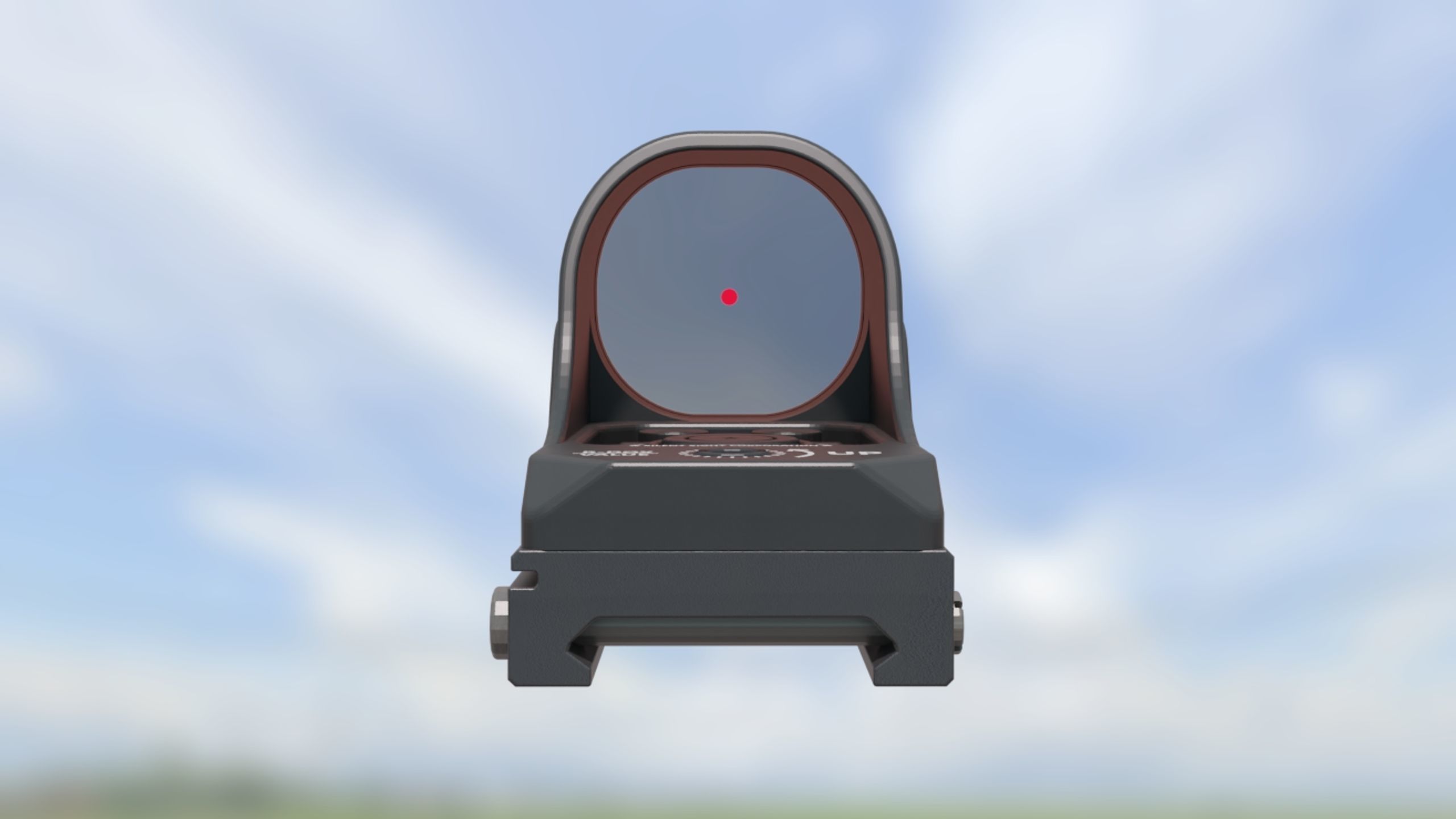 Red Dot Reflex Sight Model SORVO-19 free 3D model | CGTrader