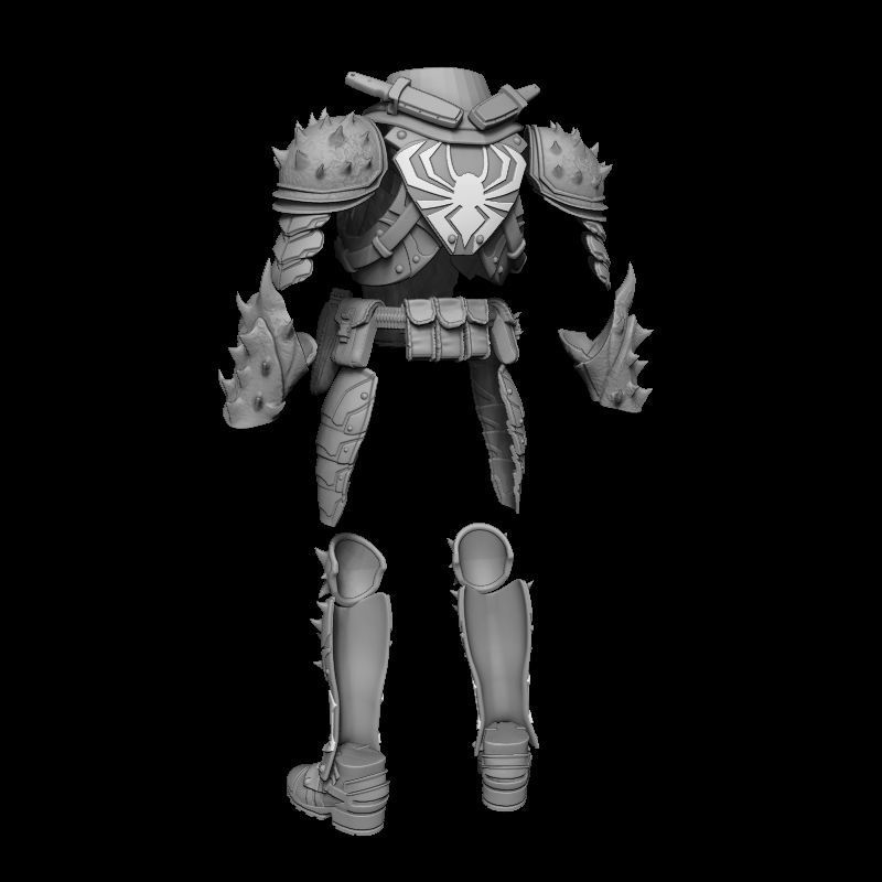 AGENT VENOM ARMOR 3D model | CGTrader