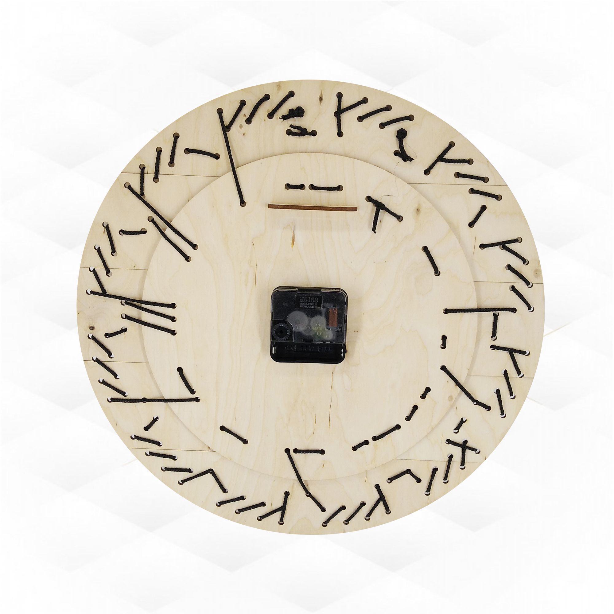 Wall clocks for handmade gift svg dxf design laser cutting 3D model 3D ...