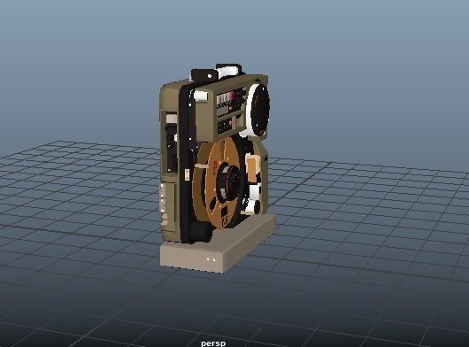 3D model Vintage VR / AR / low-poly | CGTrader