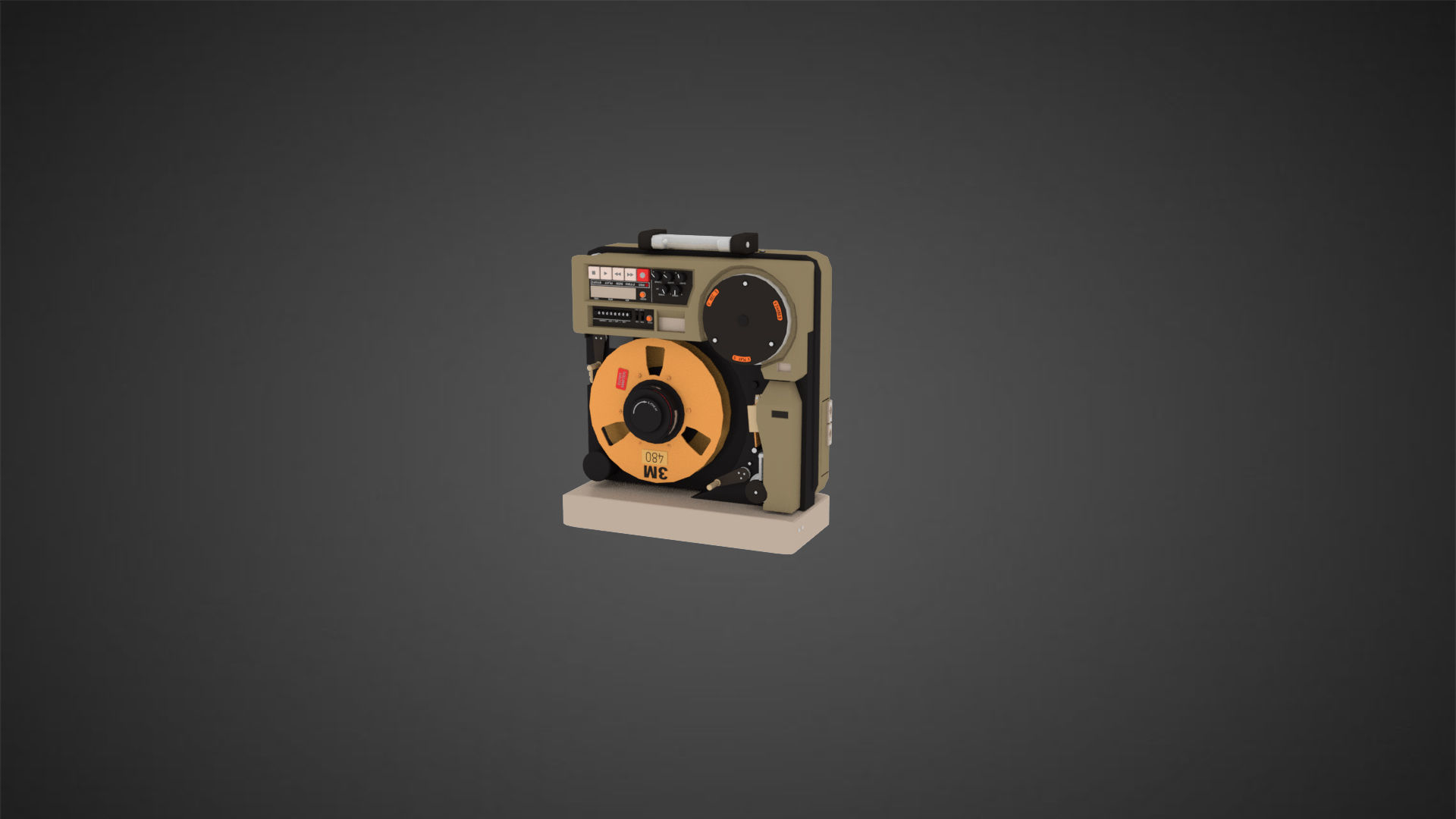 3D model Vintage VR / AR / low-poly | CGTrader