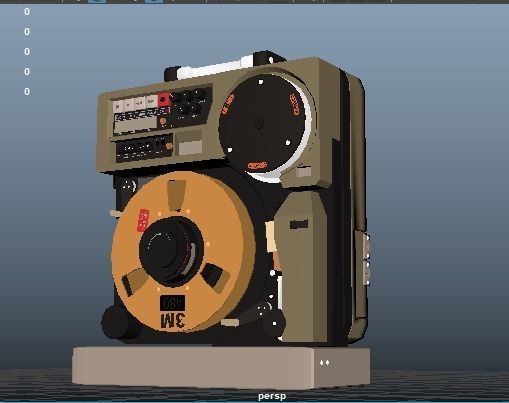 3D model Vintage VR / AR / low-poly | CGTrader