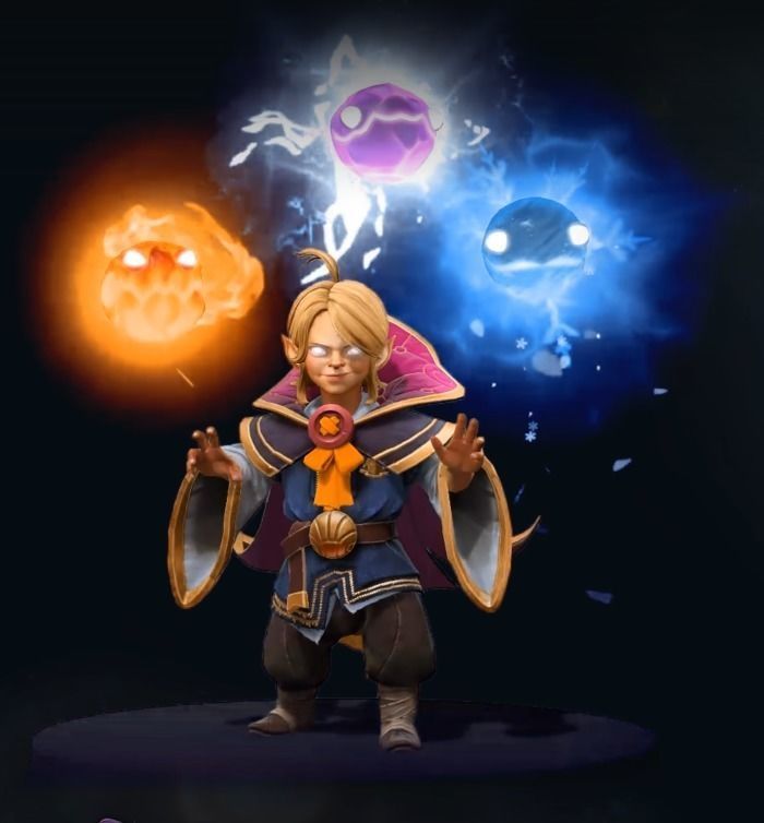 Invoker child Dota 2 figure 3D model 3D printable | CGTrader