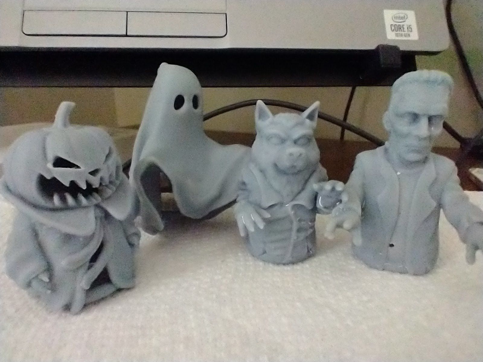 Finger Puppet - Ghost 3D model 3D printable | CGTrader