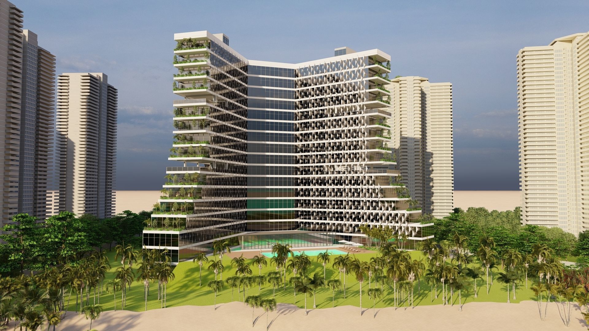 HOTEL DESIGN 3D model | CGTrader