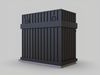 Custom Booth Container 3D model | CGTrader