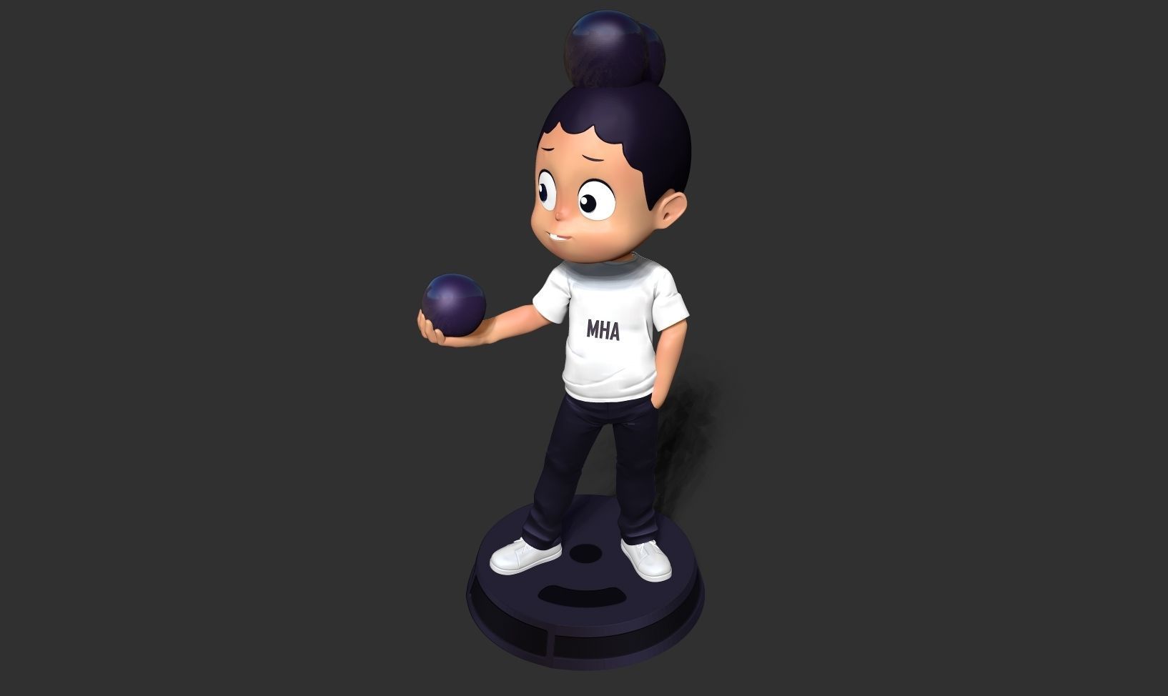 Minoru Mineta Fanart 3D model 3D printable | CGTrader