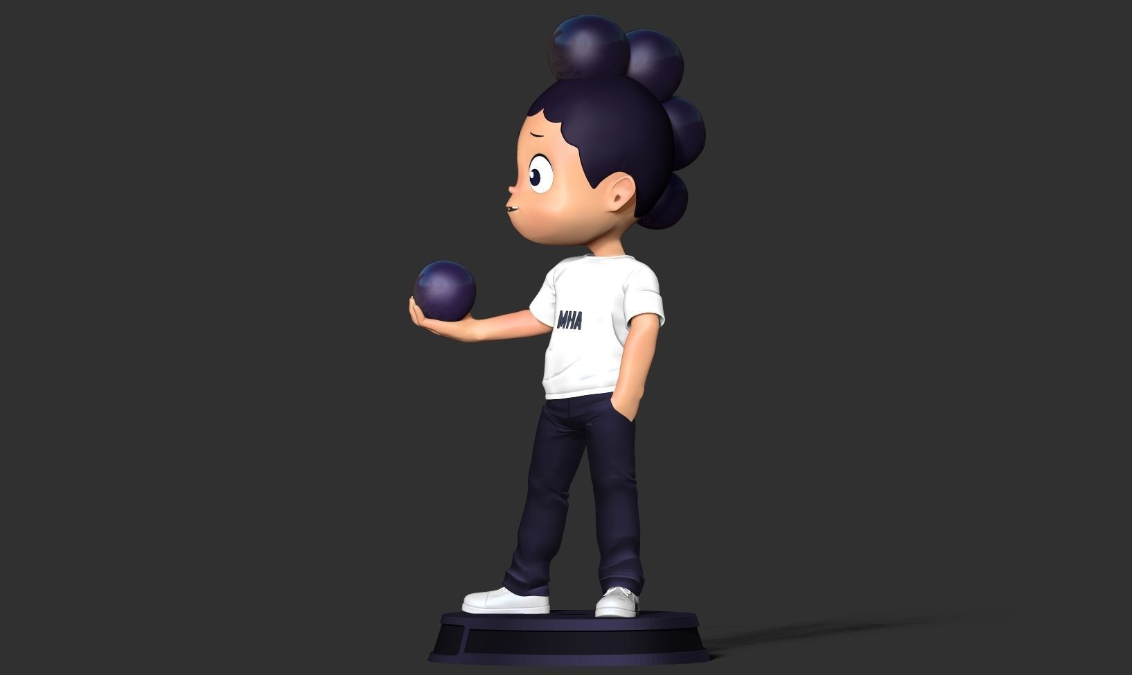 Minoru Mineta Fanart 3D model 3D printable | CGTrader