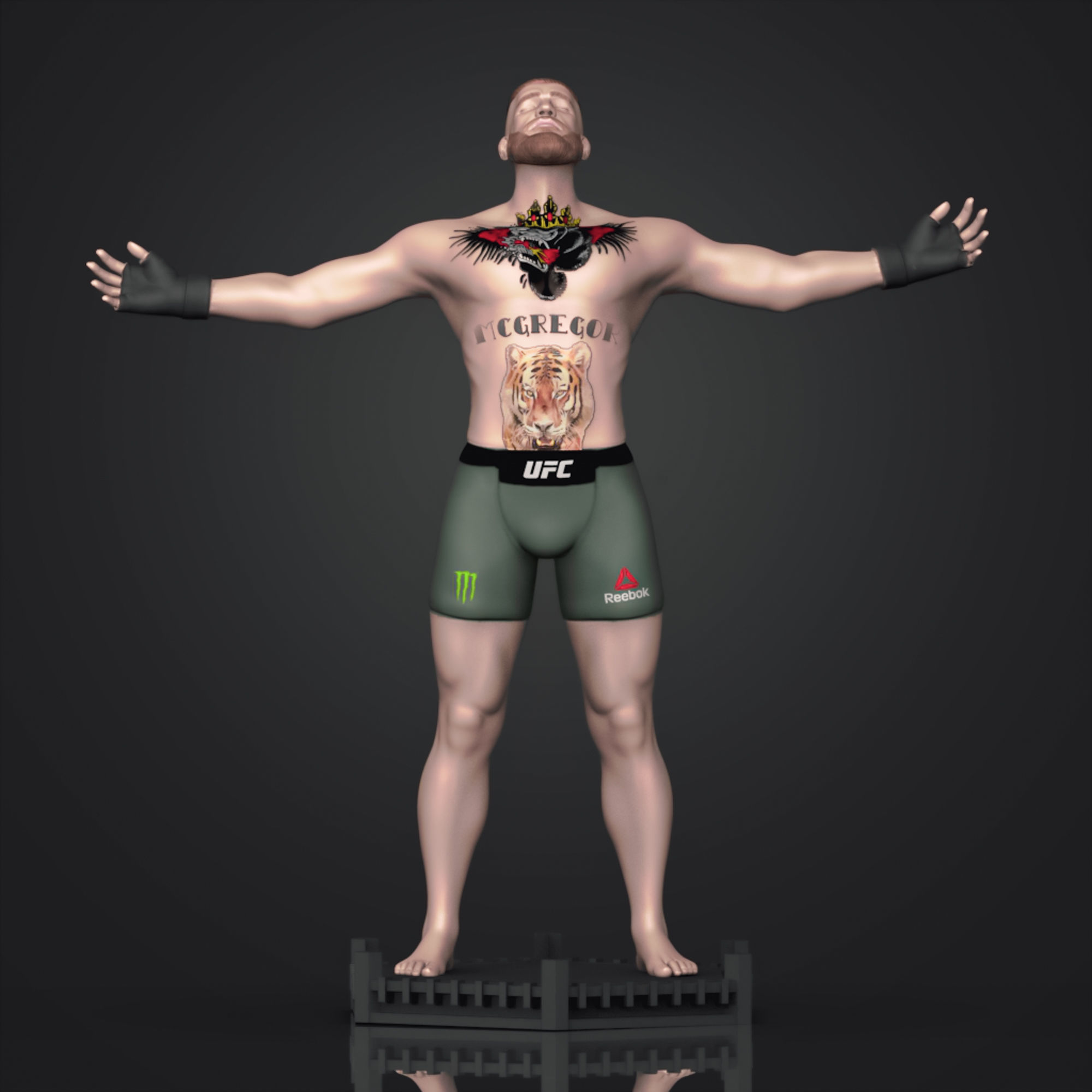 Cornor McGregor 3D Printable 3D model 3D printable | CGTrader