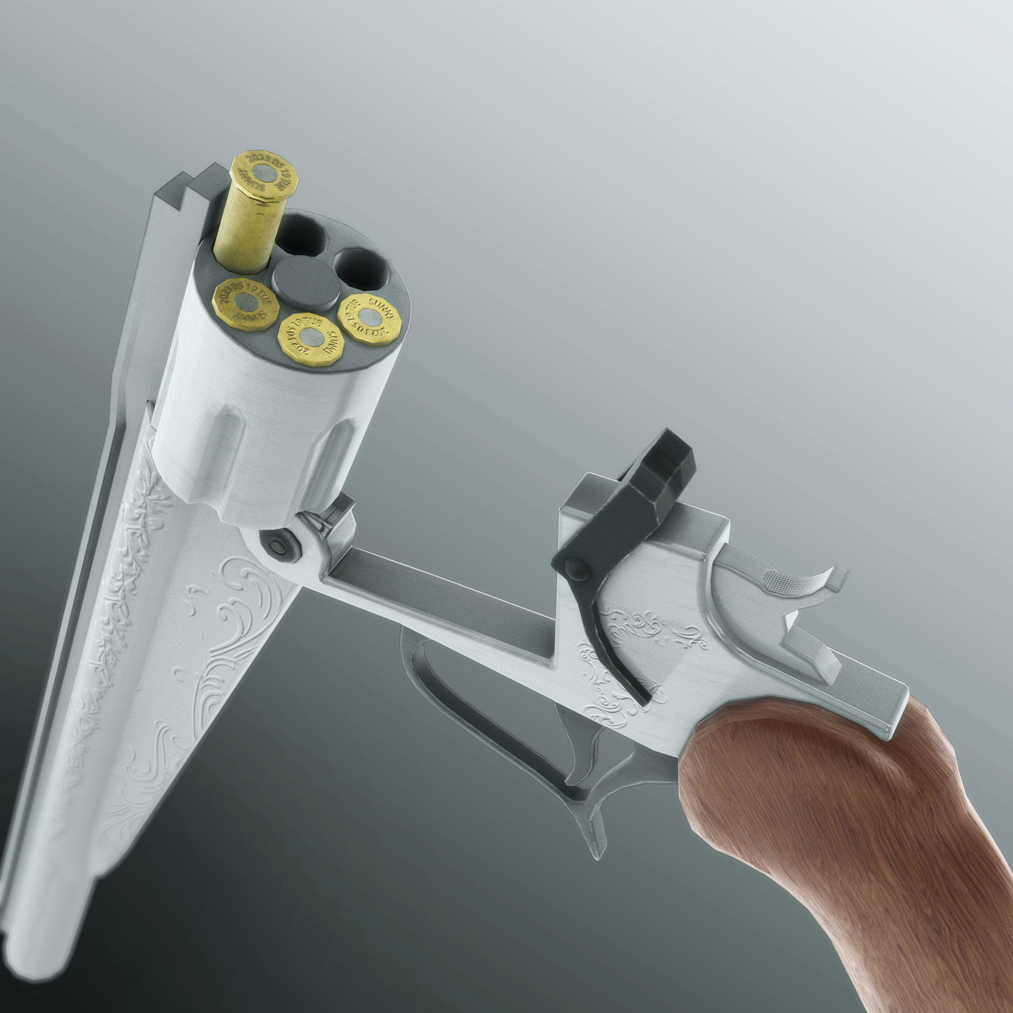 3D model Handgun set VR / AR / low-poly | CGTrader