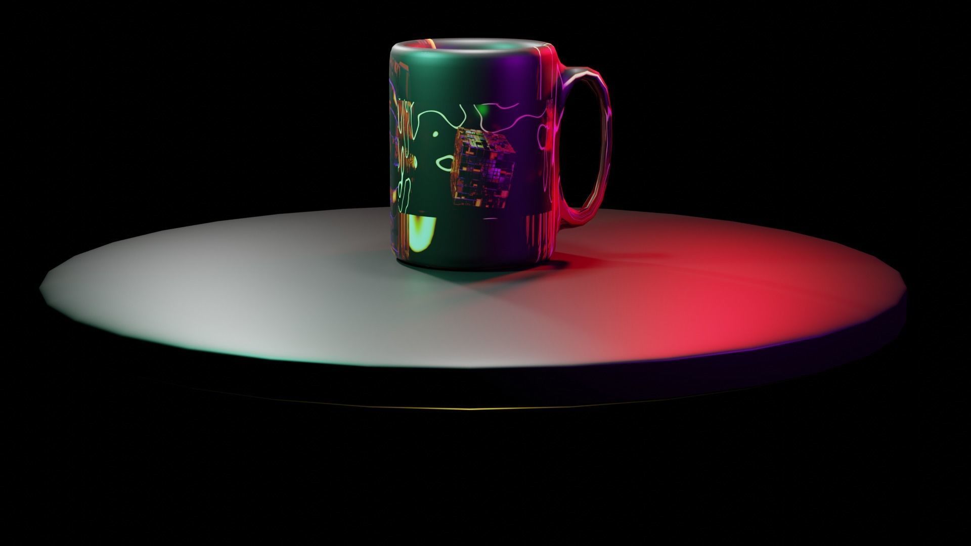 3D model 3D Cup Model - Standard Size 3D model VR / AR / low-poly ...
