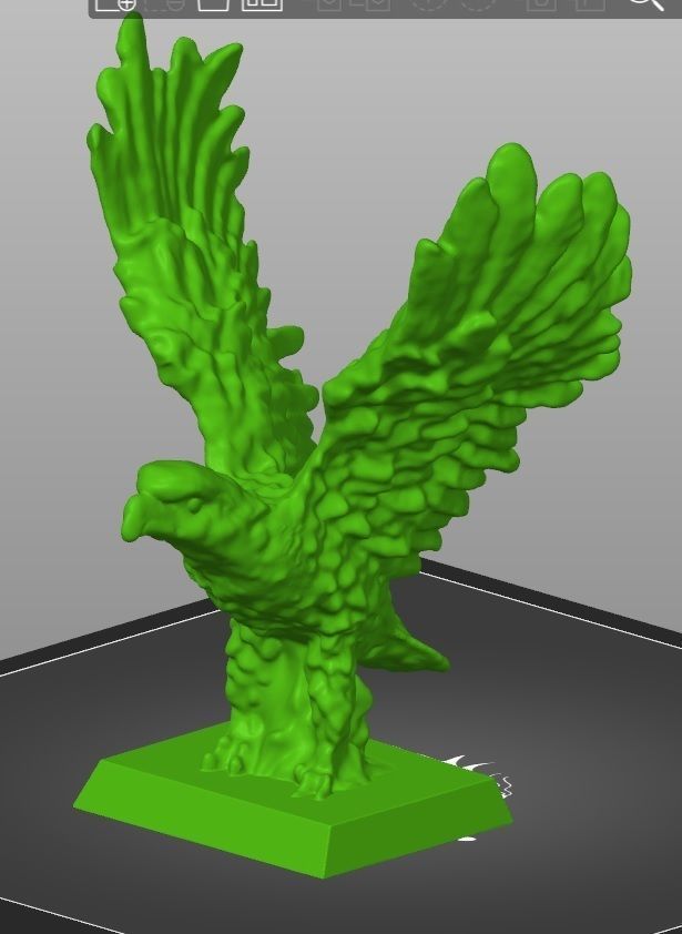 eagle 3D model 3D printable | CGTrader