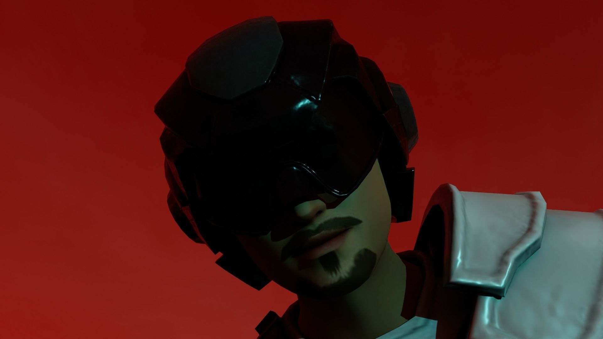 Sci-fi character pack for Blender free VR / AR / low-poly 3D model ...