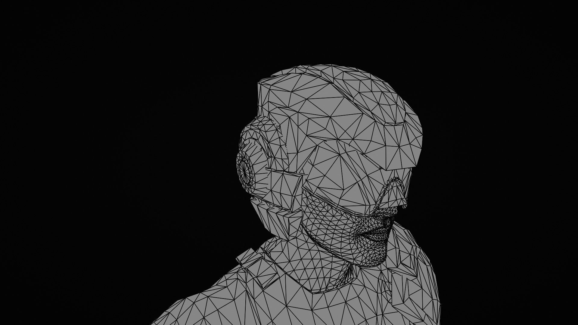 Sci-fi character pack for Blender free VR / AR / low-poly 3D model ...