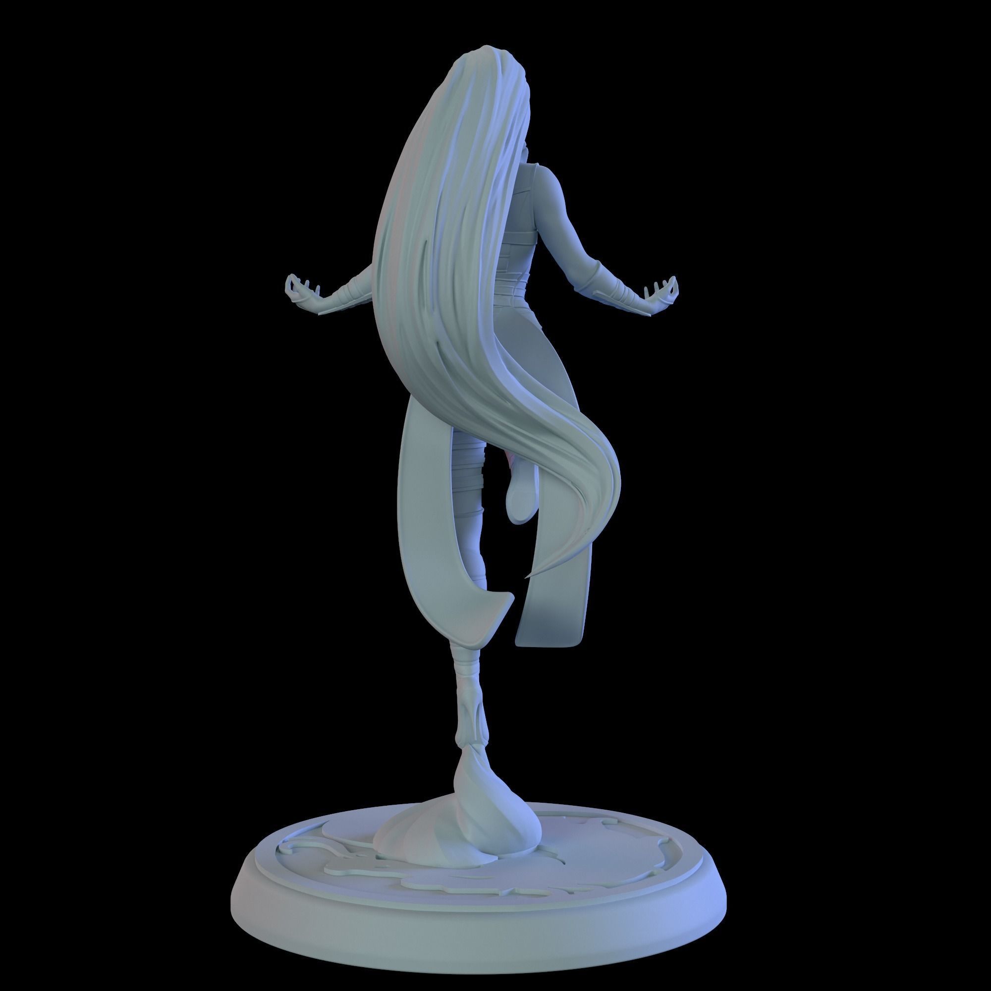 Sindel - Figure 3D model 3D printable | CGTrader