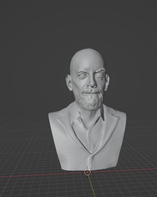 Neal Stephenson 3D model 3D printable | CGTrader