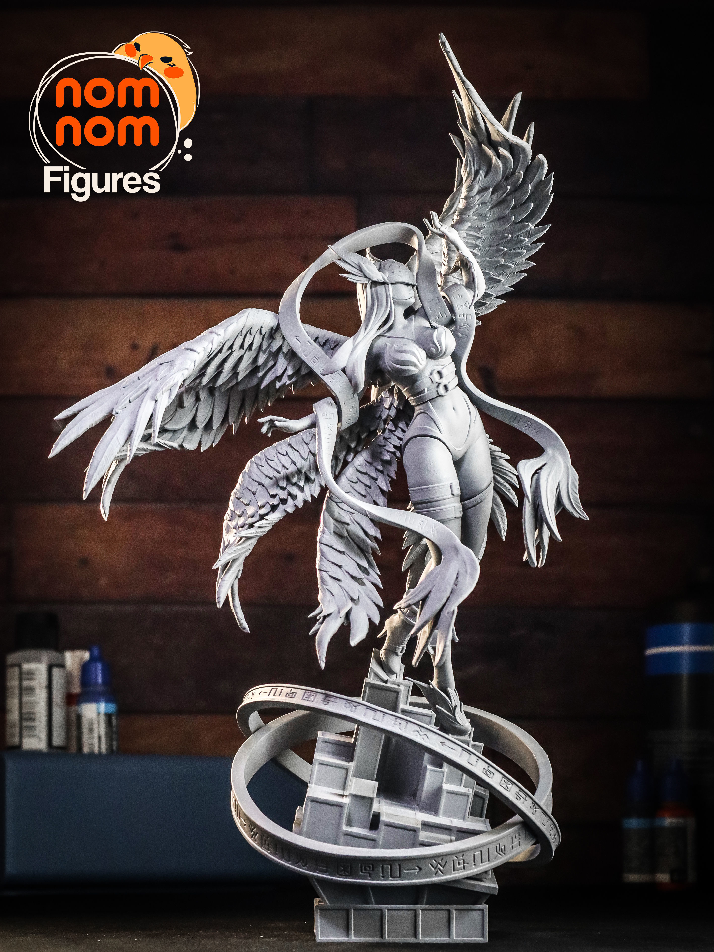 Angewomon - Digimon 3D model 3D printable | CGTrader