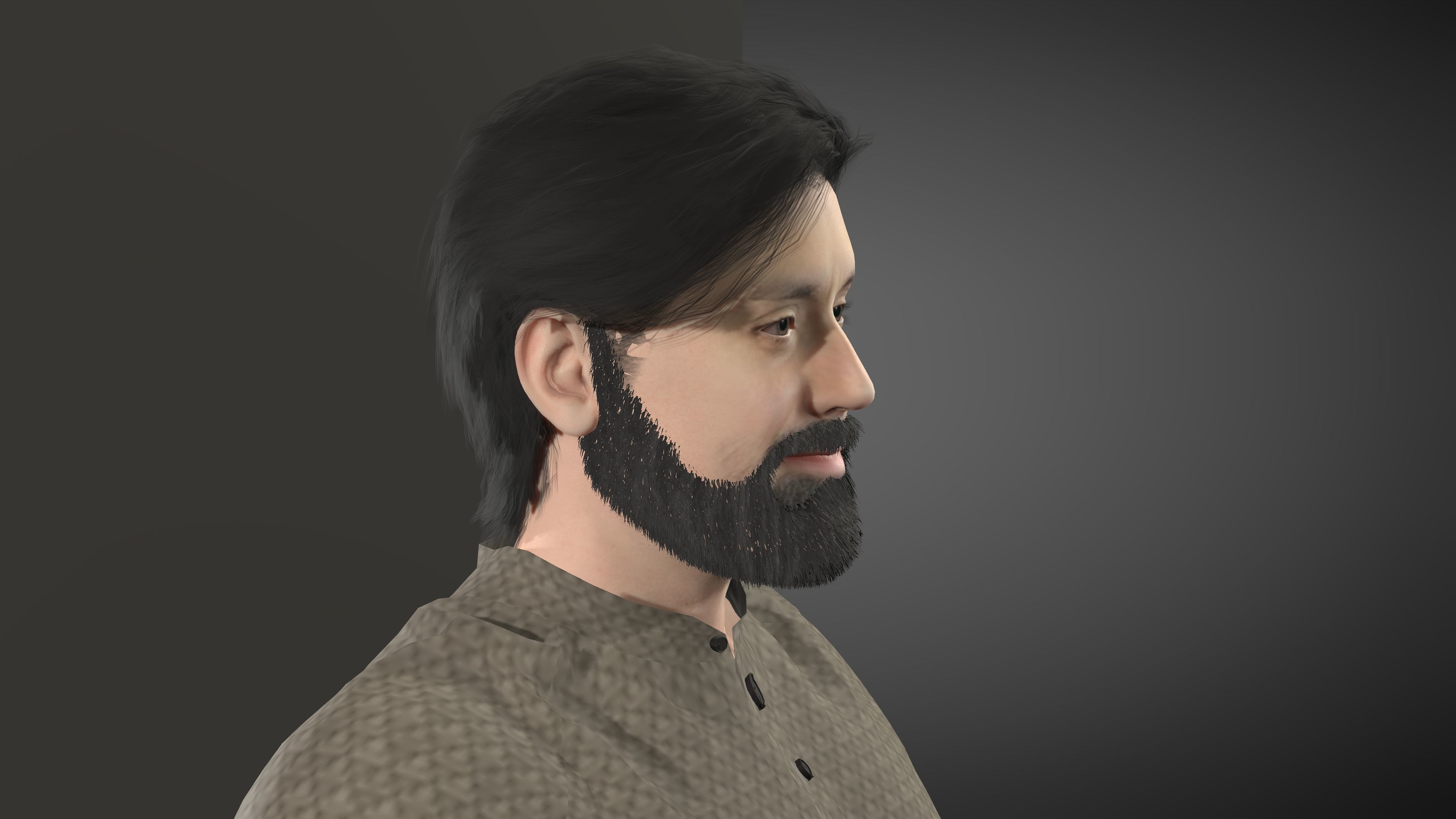 3D model Hamza Andreas Tzortzis VR / AR / low-poly | CGTrader