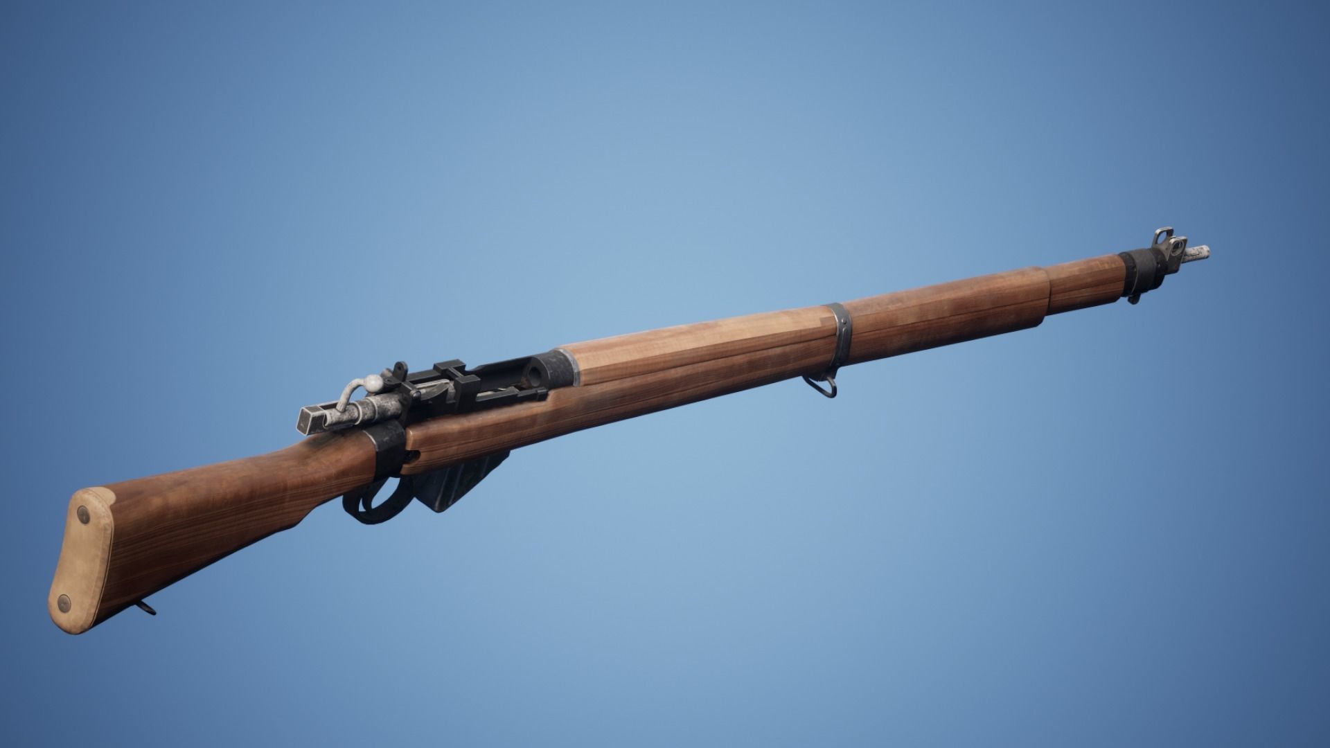 3D model Generic WW2 Rifle VR / AR / low-poly | CGTrader