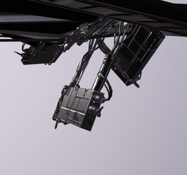 3D model Computer and panel damage undamage VR / AR / low-poly | CGTrader