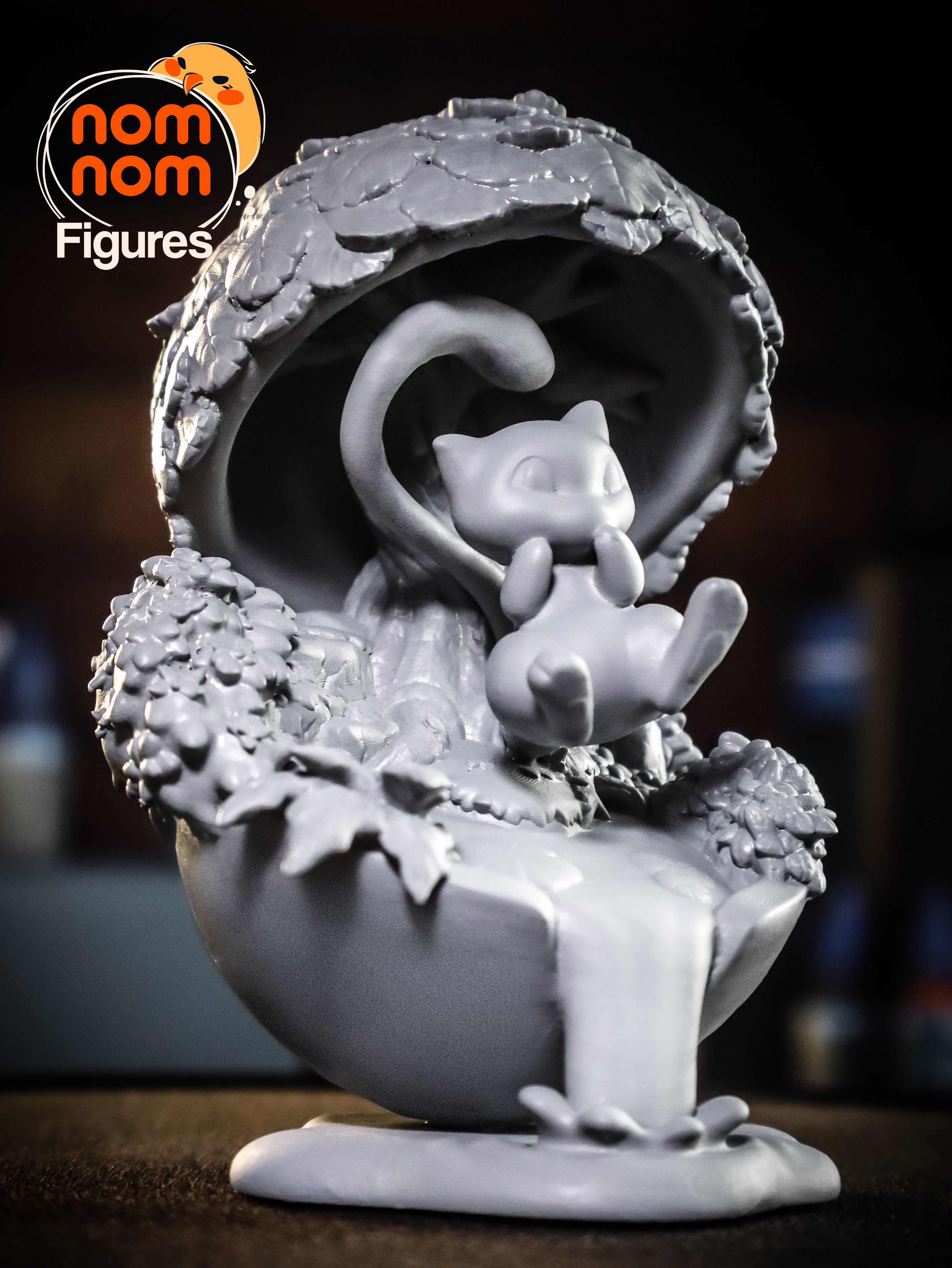 Chibi Mew - Pokemon 3D model 3D printable | CGTrader