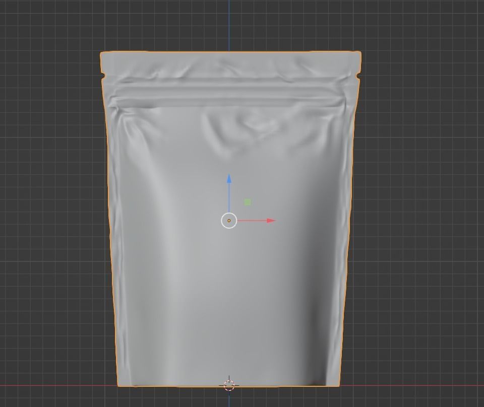 Stand-Up Zipper Pouch Packaging 3D model 3D model rigged | CGTrader