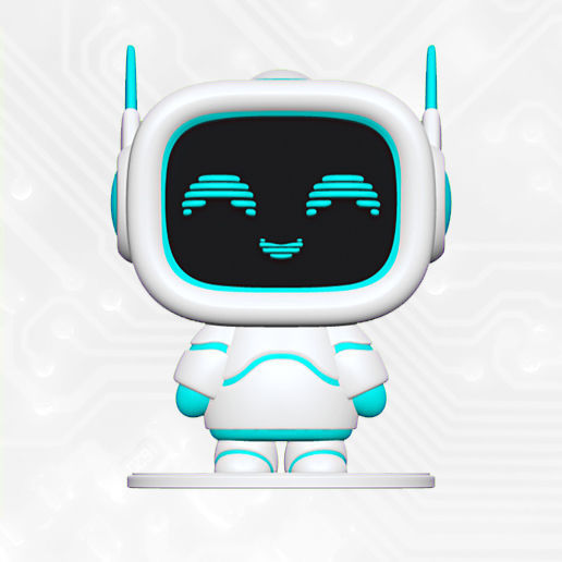 Chatbot Chibi Midjourney Chatgpt ai image generator chat prompts 3D ...