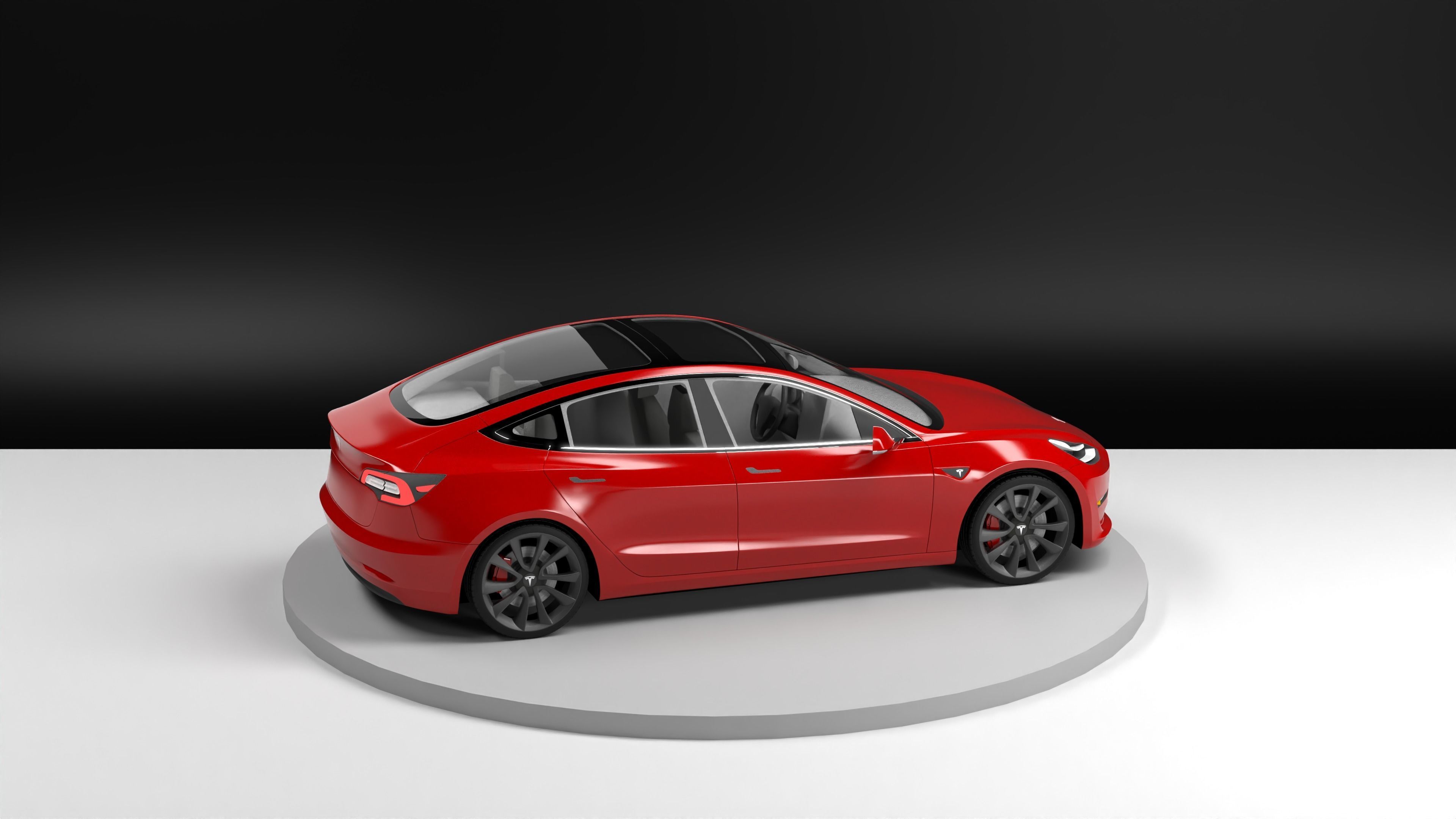 Tesla Model 3 3D model | CGTrader