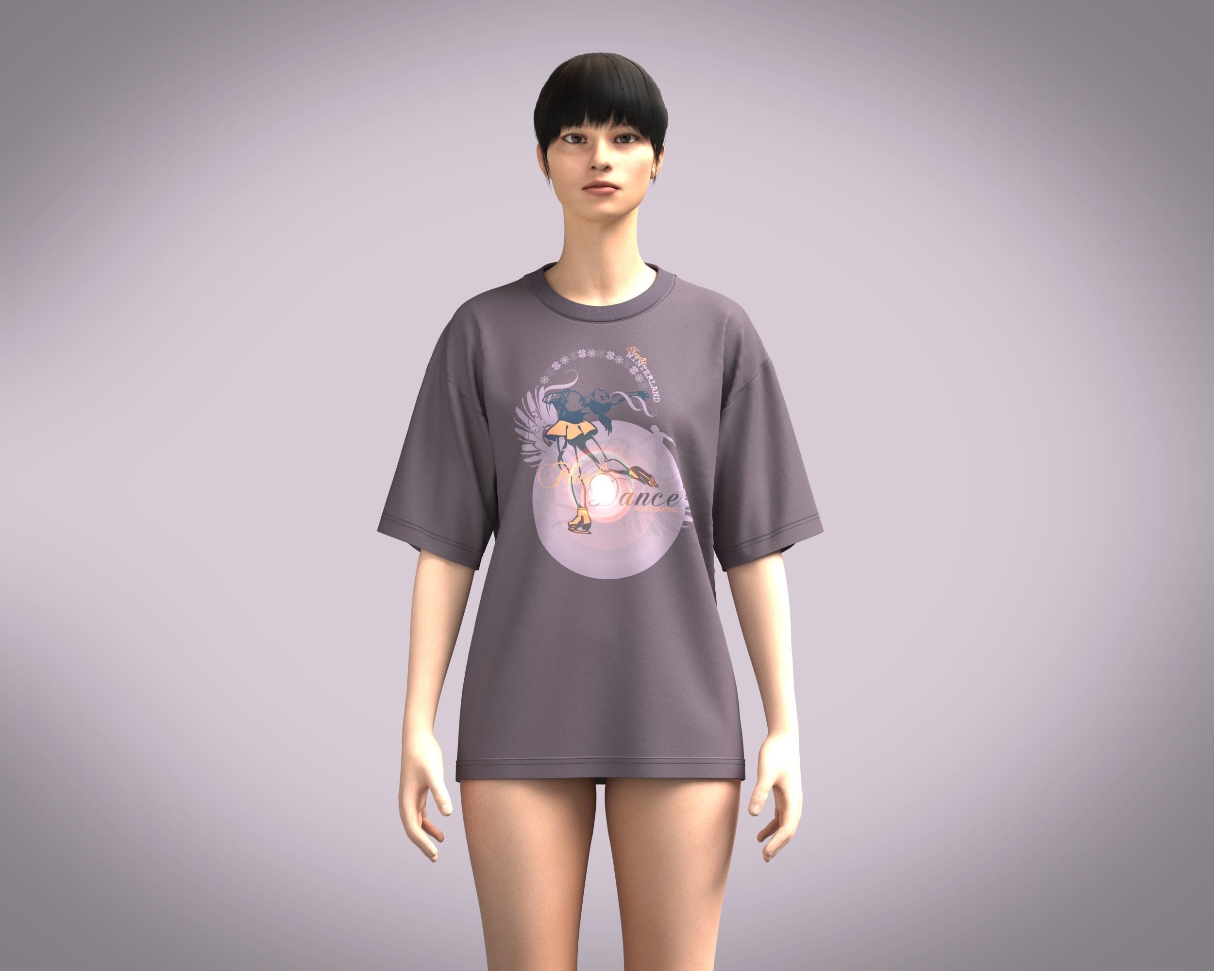 Ladies Tops-Dance 3D model | CGTrader