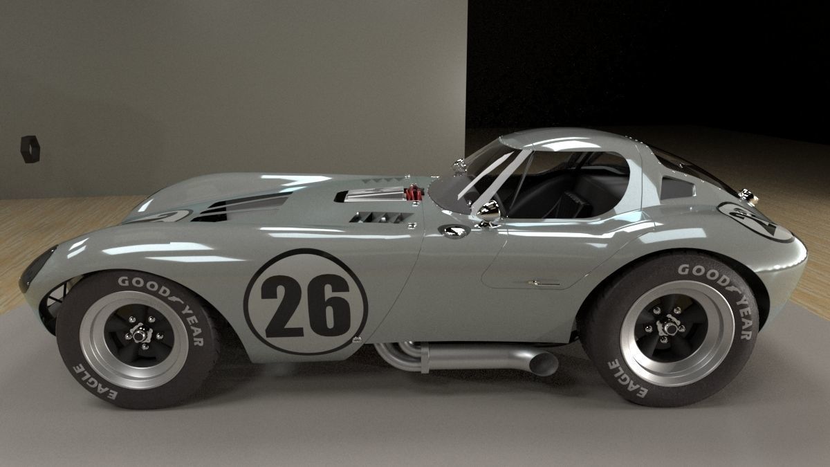 Chevrolet Cheetah 1964 3D model | CGTrader