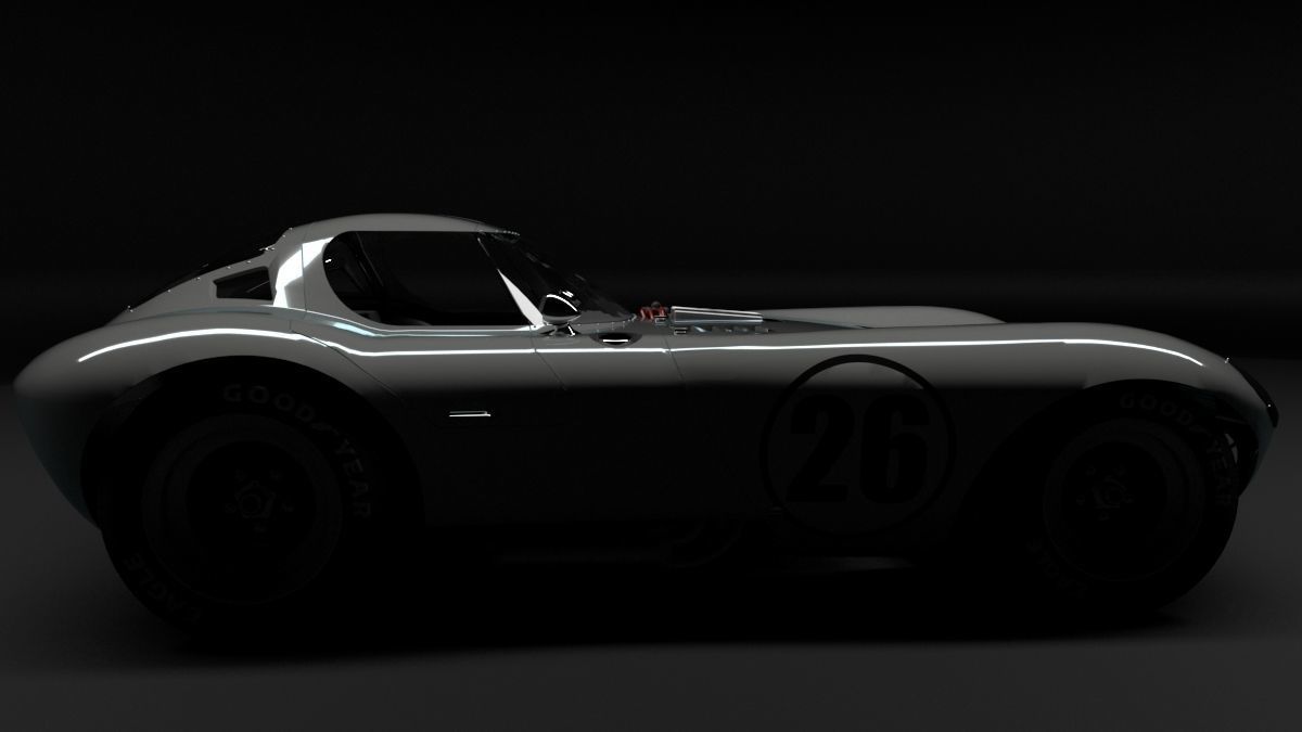 Chevrolet Cheetah 1964 3D model | CGTrader