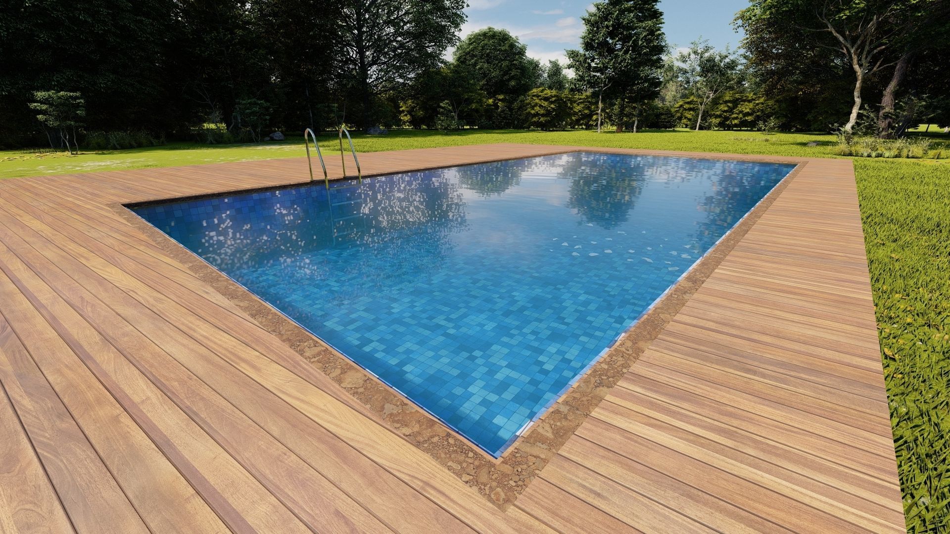 swimming pool 3D model | CGTrader