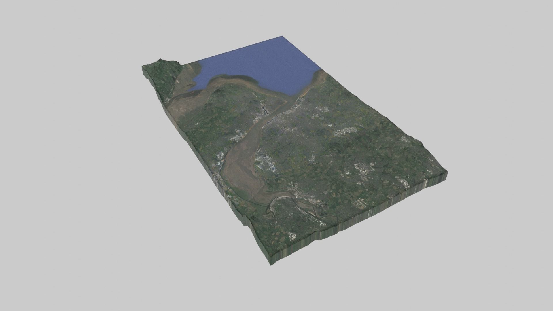 3D model Liverpool City VR / AR / low-poly | CGTrader