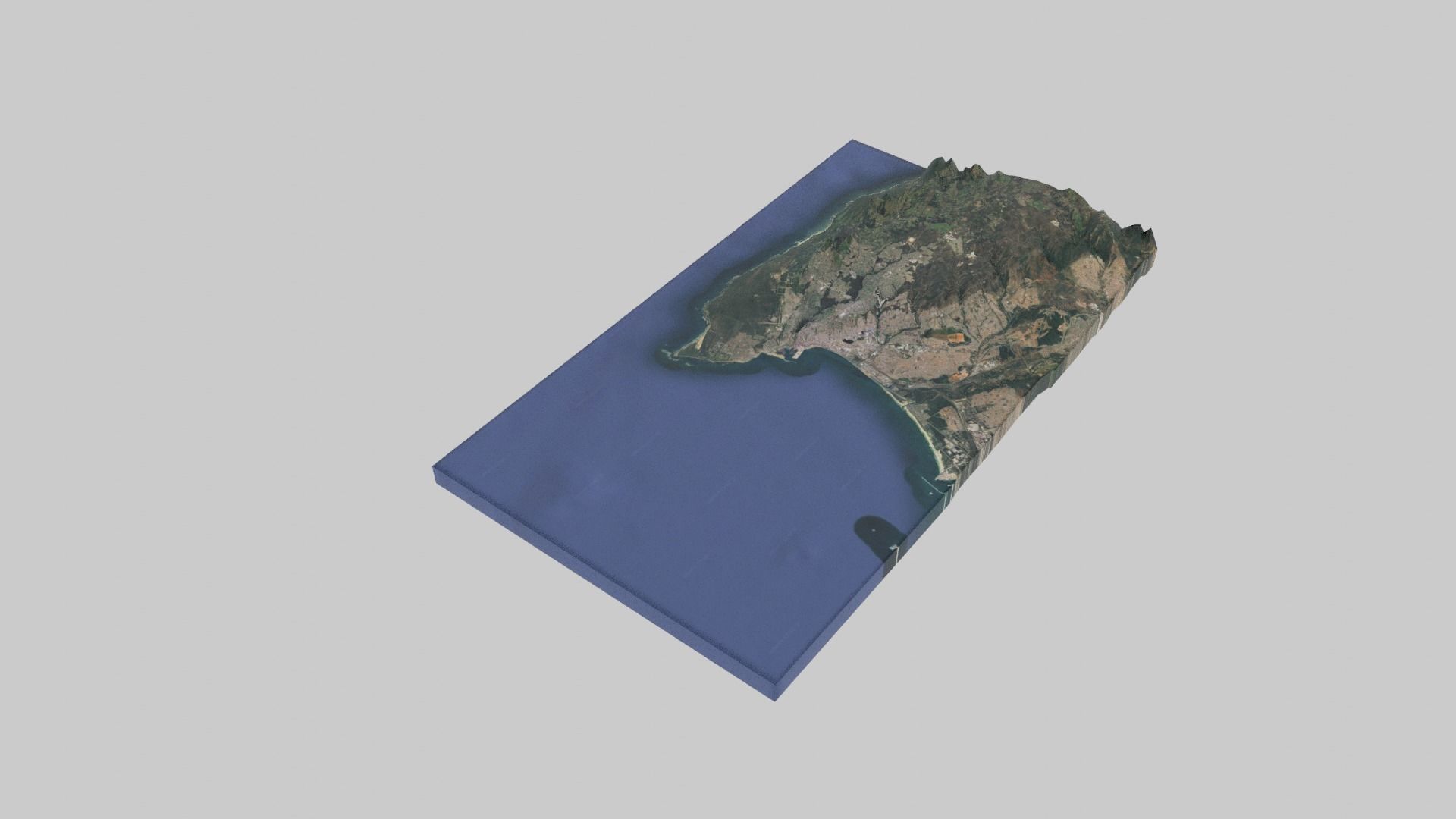 3D model Port Elizabeth City VR / AR / low-poly | CGTrader