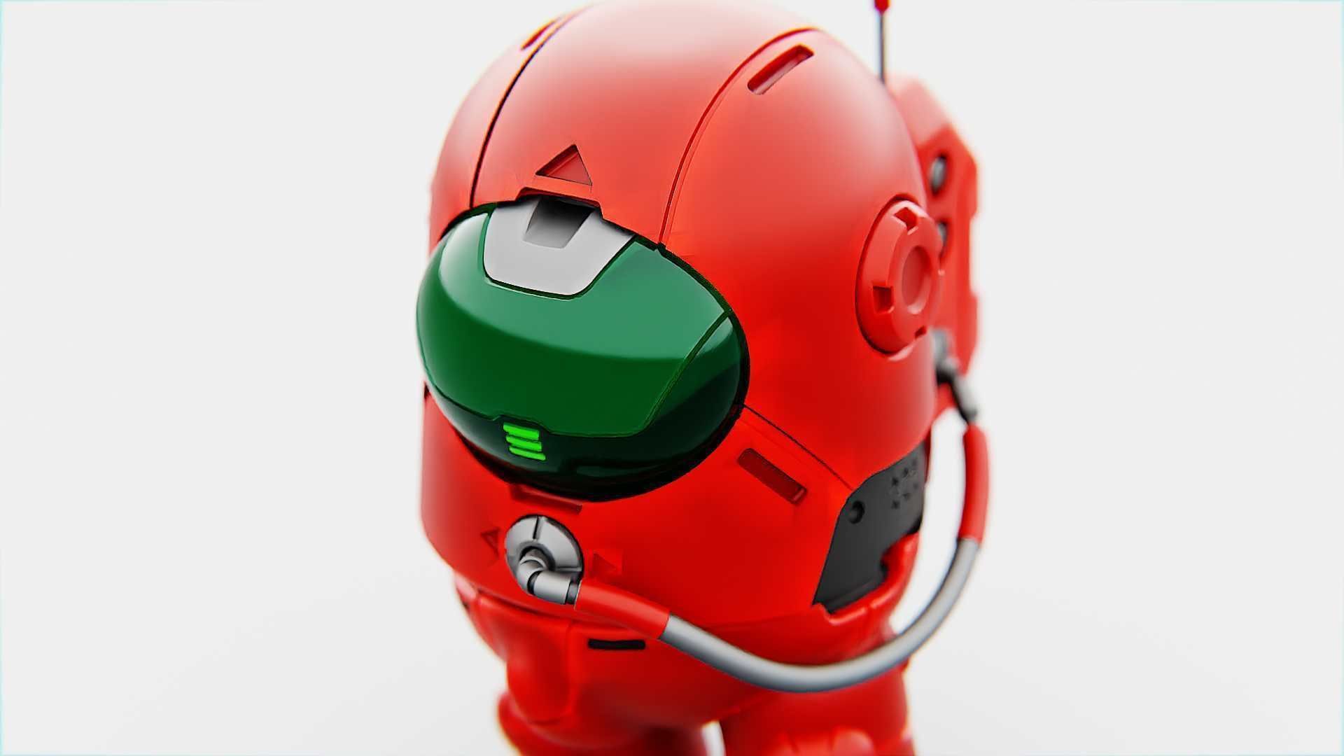 AMONG US CONCEPT CHARACTER RIGGED 3D model rigged | CGTrader