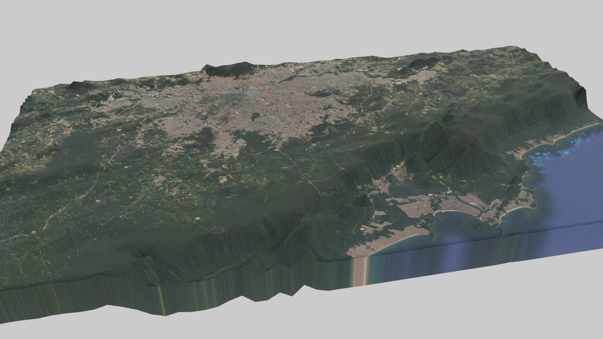 3D model Sao Bernardo do Campo City VR / AR / low-poly | CGTrader