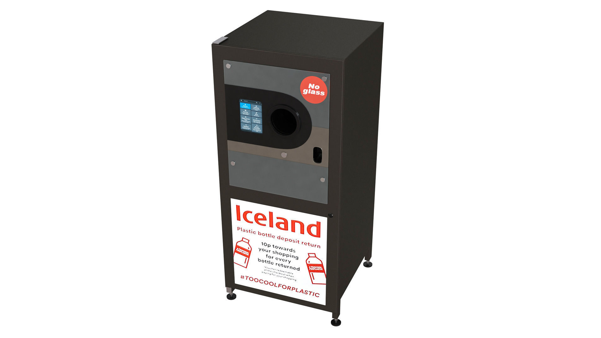 Reverse vending machine 3D model | CGTrader