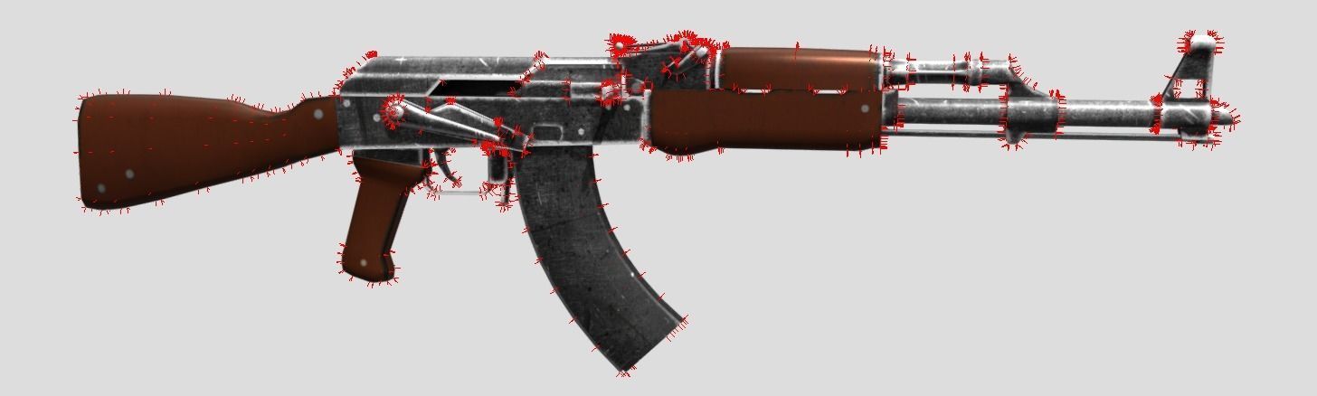 AK-47 Gun 3D model | CGTrader