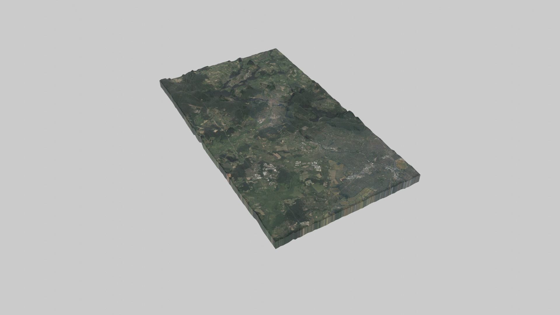 3D model Ufa City VR / AR / low-poly | CGTrader