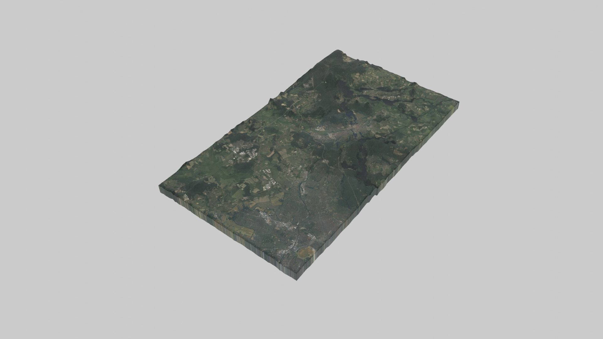 3D model Ufa City VR / AR / low-poly | CGTrader