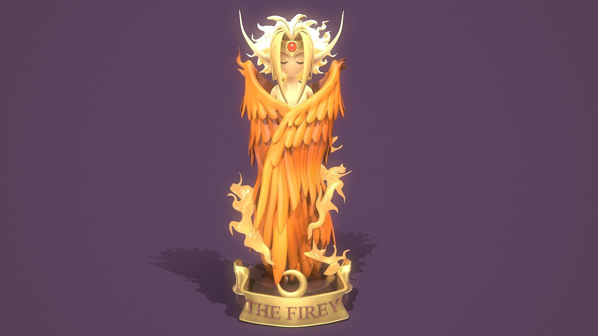 The Firey Sakura CardCaptor 3D model 3D printable | CGTrader