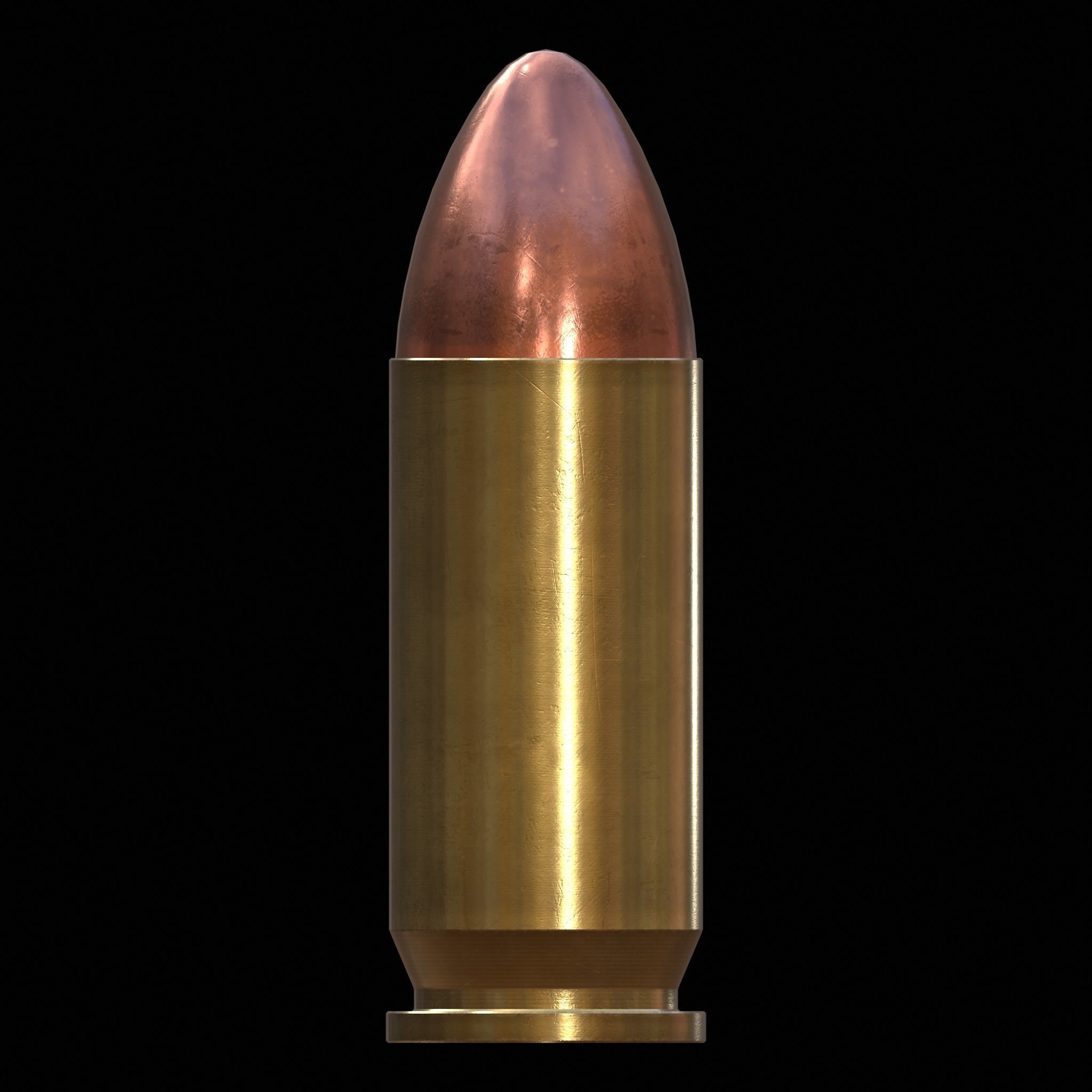 3D model 45 Remington Thompson Cartridge VR / AR / low-poly | CGTrader