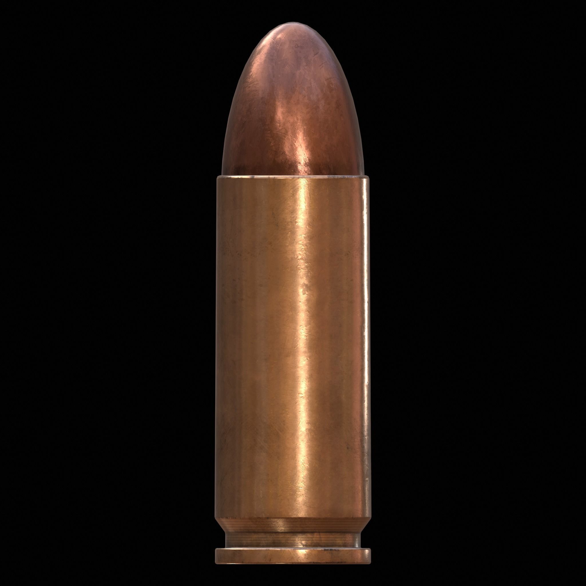 3D model 9mm Mauser Cartridge VR / AR / low-poly | CGTrader
