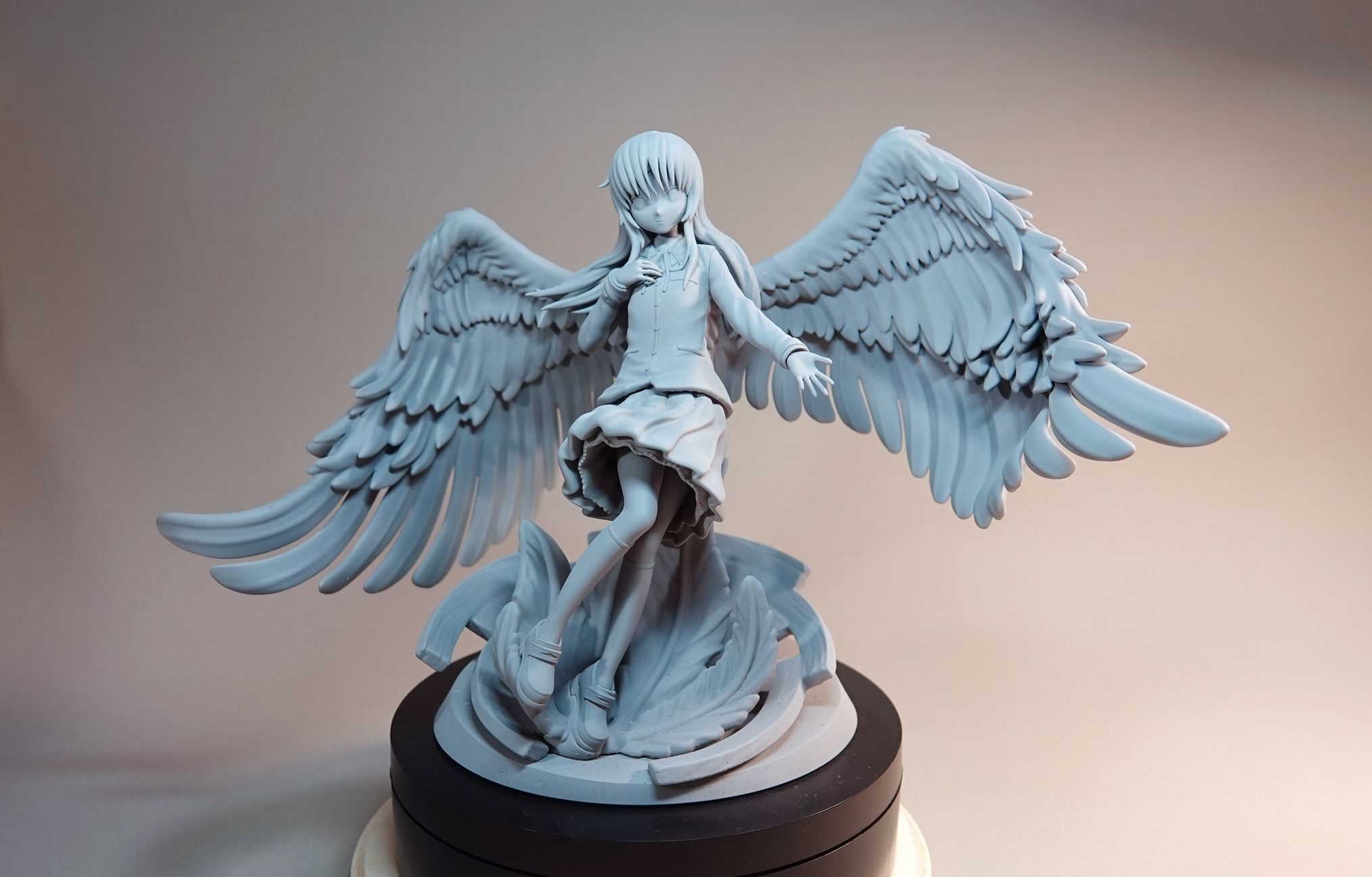 Kanade Tachibana - Angel Beats Anime Figurine STL 3DPrinting 3D model ...