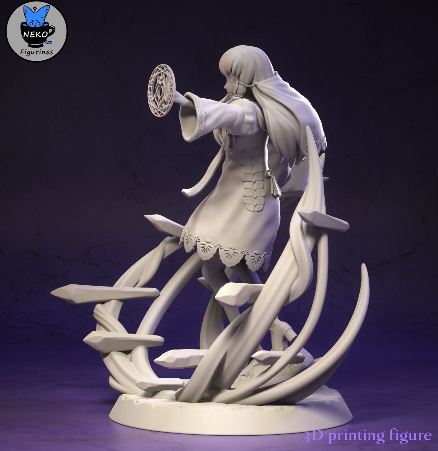 Lysithea - Fire Emblem ThreeHouses Game Figurine STL 3DPrinting 3D ...