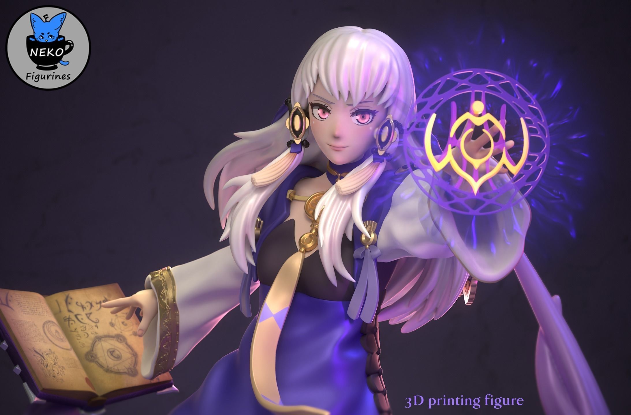 Lysithea - Fire Emblem ThreeHouses Game Figurine STL 3DPrinting 3D ...