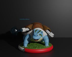 Blastoise 3D Printing Models | CGTrader